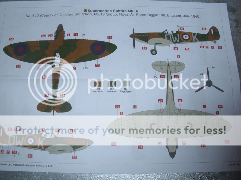 Tuck's Dunkirk Spitfire MkI ****COMPLETE**** - The Unofficial Airfix ...