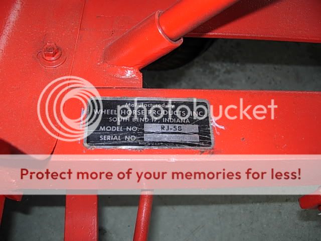 How to tell a RJ59 from a RJ58? - Wheel Horse Tractors - RedSquare ...